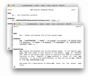Introduction to the command-line interface | The Man in the Arena