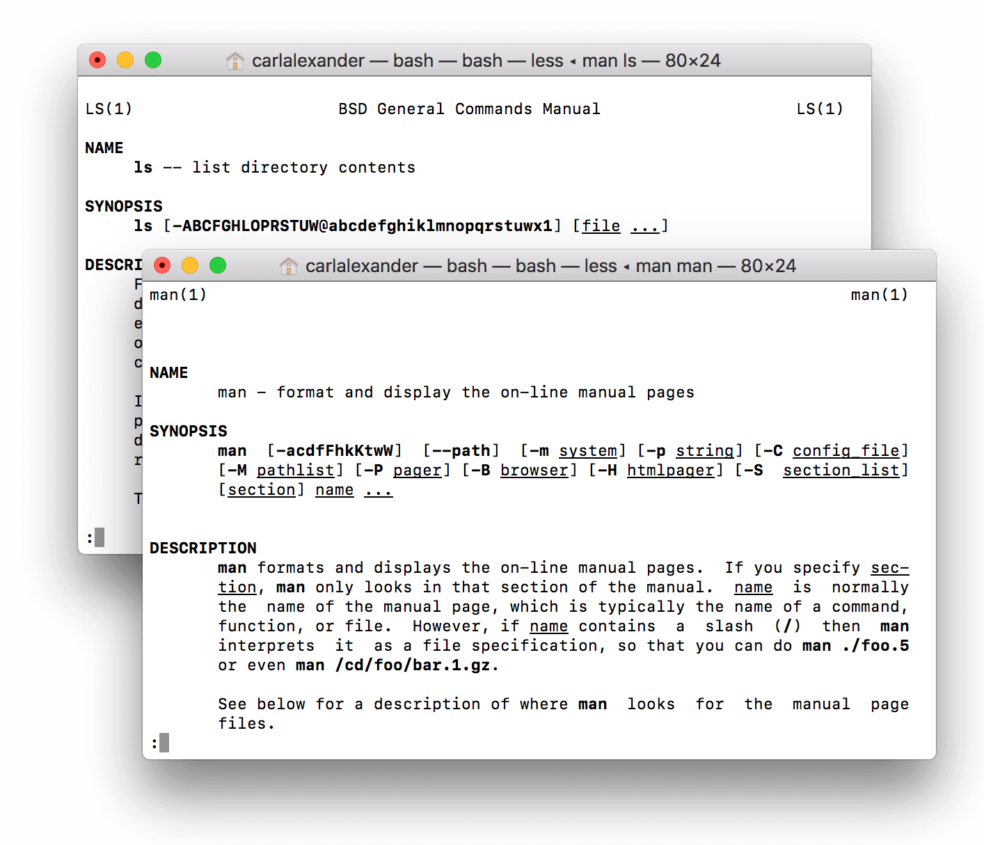 Introduction to the command-line interface | The Man in the Arena