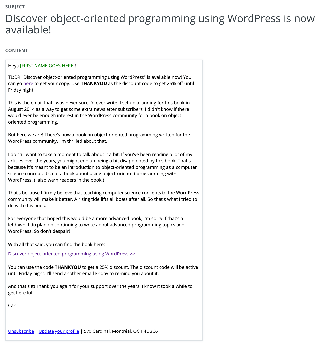 How I marketed and published a niche WordPress book | The Man in the Arena